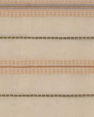 Gerard Darel Dana Stripe Detail Printed Scarf