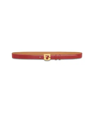 Gerard Darel Le Lauren Leather Belt - Red