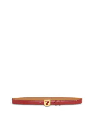 Gerard Darel Le Lauren Leather Belt - Red