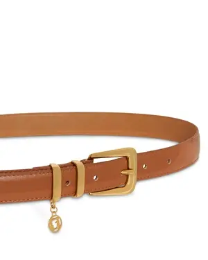 Gerard Darel Giula Leather Belt - Cognac
