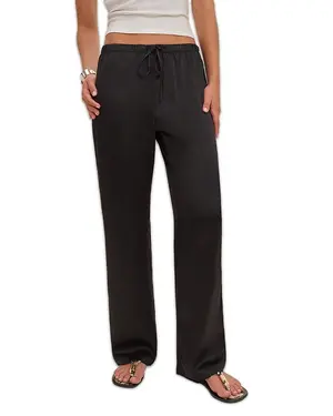 REFORMATION Olina Silk Pants