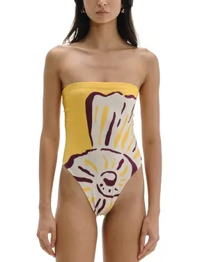 CALA DE LA CRUZ Lore One Piece Swimsuit - Calicoama