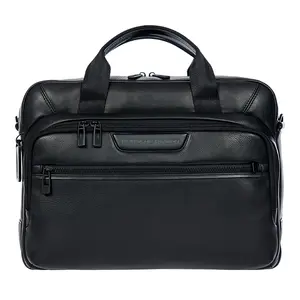 Porsche Design Roadster Leather Evo Briefcase - Black