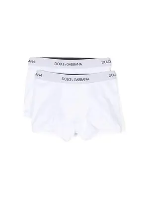 Dolce & Gabbana Bi-pack Boxer - White