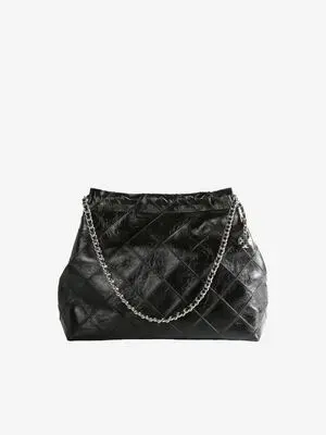 Tory Burch Fleming Distressed Hobo Bag