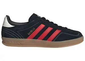 Adidas Gazelle Indoor Black - Core Black/better Scarelet Red/gum
