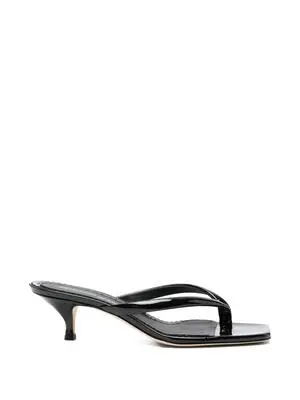 Ermanno Scervino Thong Strap Sandals - Black