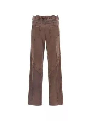 Attico Panelled Split Trousers