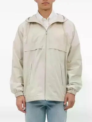 A.p.c. Hooded Zip-up Jacket - Neutrals
