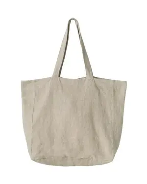 CELTIC & CO. Linen Tote Bag - Stone