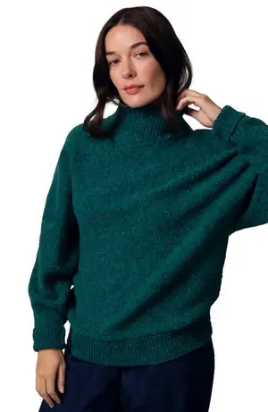 CELTIC & CO. Dolman Sleeve Donegal Wool Sweater