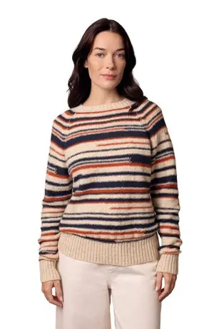 CELTIC & CO. Donegal Broken Stripe Sweater