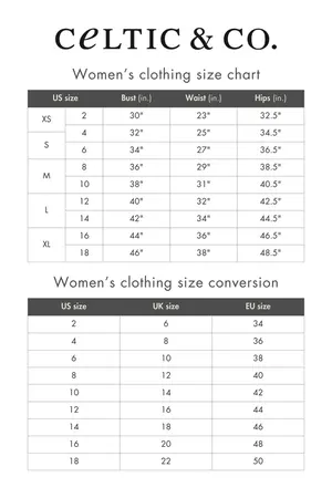 CELTIC & CO. Cotton Twill Midi A-line Skirt