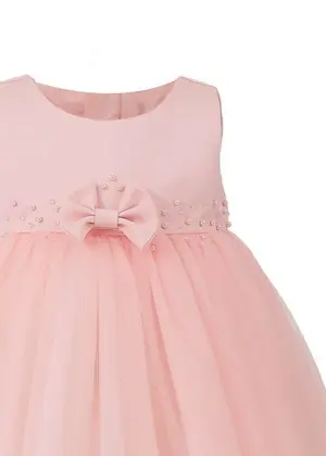 TULLEEN Lace Petal Gown - Pink