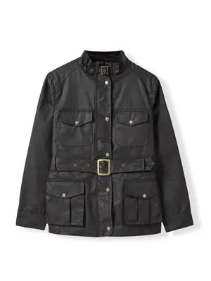 CELTIC & CO. British Waxed Cotton Belted Jacket