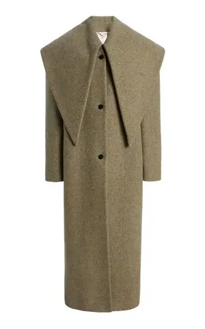 Calvin Klein Greta Wool Coat - Khaki