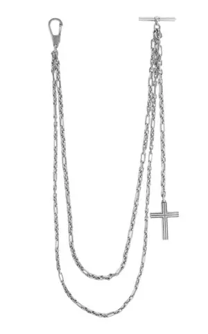 Khaite Wallet Chain - Silver