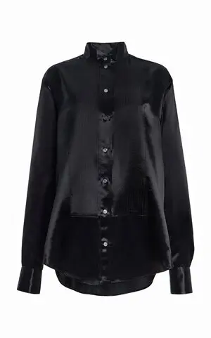 Calvin Klein Andi Cupro Satin Shirt