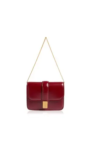 Khaite Blake Nano Bag - Burgundy