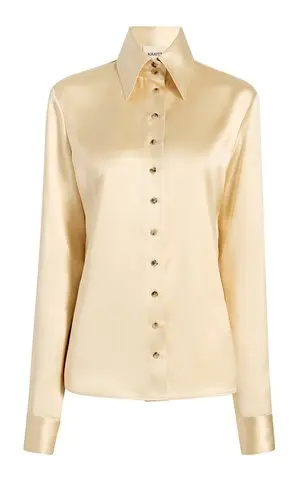 Khaite Ivy Shirt - Gold