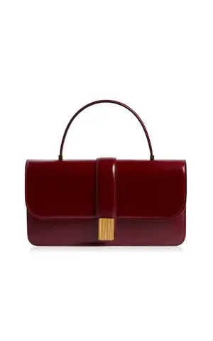 Khaite Blake Top Handle Burgundy