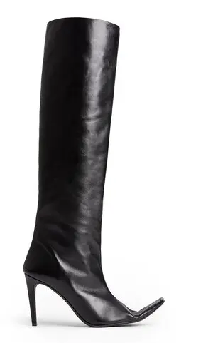 Khaite Marlene Knee High Boot 85 - Black