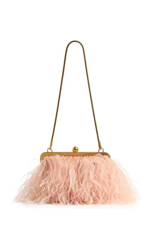 Khaite Lilith Chain Evening Bag - Pink