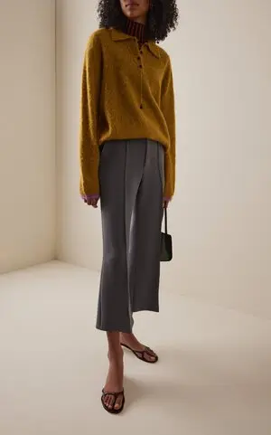 ZANKOV Wool Crepe Pant
