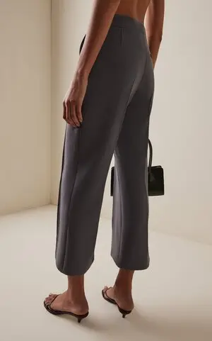 ZANKOV Wool Crepe Pant