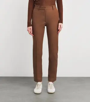 JOSEPH Gabardine Coleman Long Trousers