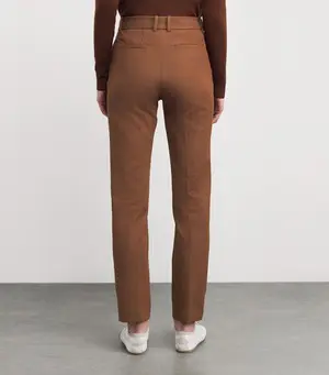 JOSEPH Gabardine Coleman Long Trousers