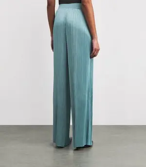 JOSEPH Satin Wide-leg Trousers
