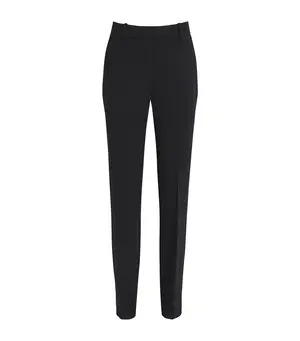 JOSEPH Cady Colburn Comfort Trousers - Black