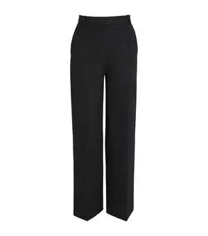 JOSEPH Stretch-gabardine Yukio Trousers - Black