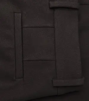 JOSEPH Gabardine Coleman Slim Trousers - Brown