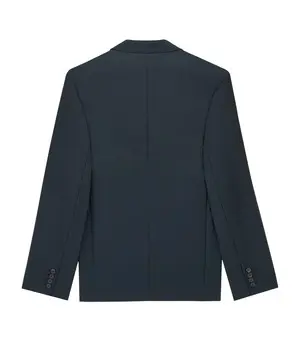 Saint Laurent Wool-mohair Single-breasted Blazer