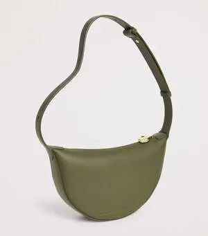 JOSEPH Leather Bean Shoulder Bag