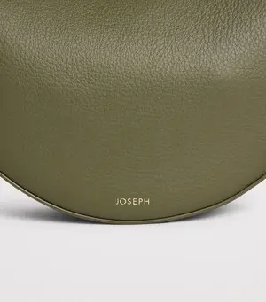 JOSEPH Leather Bean Shoulder Bag