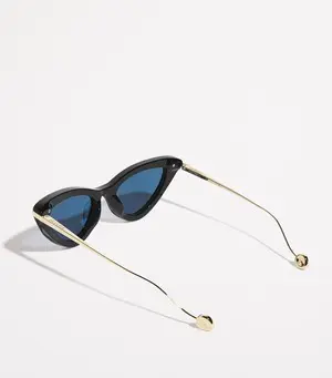 JOSEPH Laarous Cat Eye Sunglasses - Black