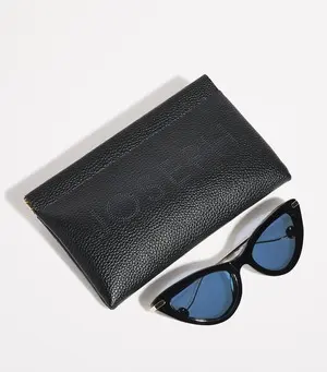 JOSEPH Laarous Cat Eye Sunglasses - Black
