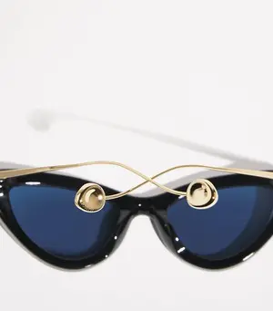 JOSEPH Laarous Cat Eye Sunglasses - Black