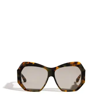 JOSEPH Butterfly Slima Sunglasses - Brown