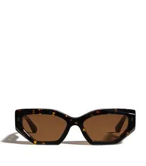 JOSEPH Cat Eye Souk Sunglasses - Brown