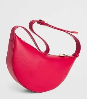 JOSEPH Leather Bean Shoulder Bag
