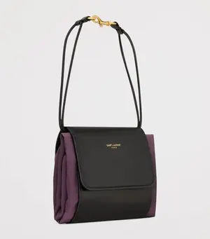 Saint Laurent Foulard Shoulder Bag - Black