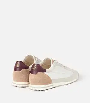Brunello Cucinelli Deerskin Suede Low-top Sneakers