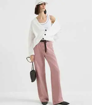 Brunello Cucinelli Cotton Organza-sleeve Cardigan - White
