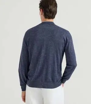 Brunello Cucinelli Cashmere-silk-linen V-neck Cardigan