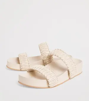 JOSEPH Leather Braided Isha Sandals