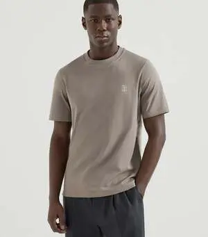 Brunello Cucinelli Cotton Logo T-shirt